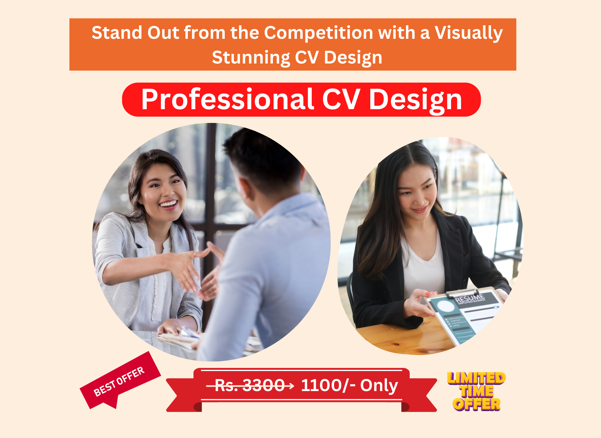 Professional CV Design – My Sales Ads